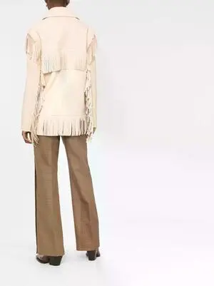 Stella McCartney Fringe-detail Zip-up Jacket
