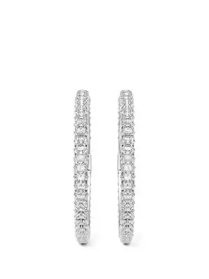 SWAROVSKI Dextera Crystal-embellished Hoop Earrings
