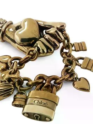 Chloé Charm-embellished Hand-motif Keyring