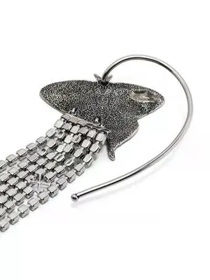 Off-White Butterfly Ear Cuff