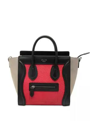 Celine Nano Luggage Satchel - Multicolour