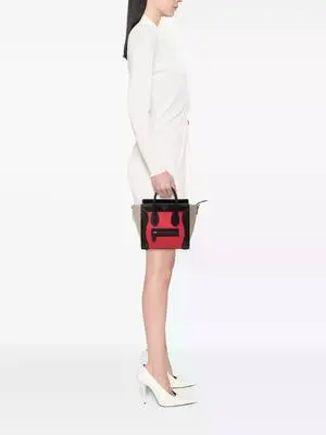 Celine Luggage Nano Tricolor Satchel - Multicolour