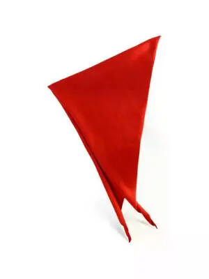 Extreme Cashmere Nº35 Triangular Bandana Scarf - Red