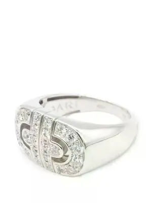 BVLGARI 2010s Parentesi Diamond Ring