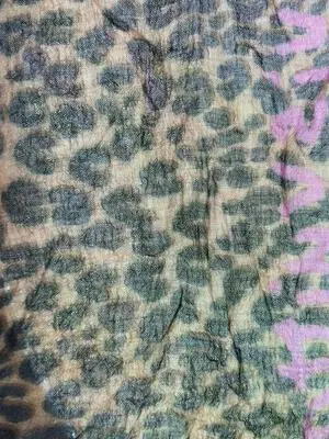 LOUIS VUITTON Stephen Sprouse Leopard-print Scarf