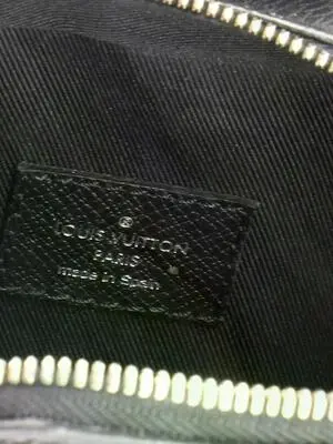 LOUIS VUITTON Monogram Taigarama Outdoor Slingbag - Black