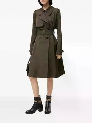 Burberry Long Gabardine Trench Coat