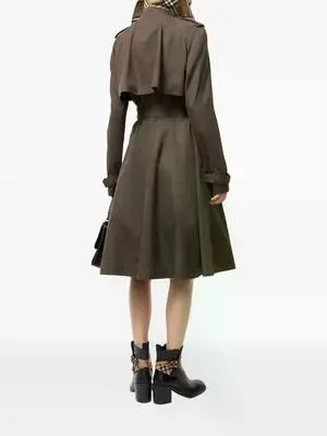 Burberry Long Gabardine Trench Coat