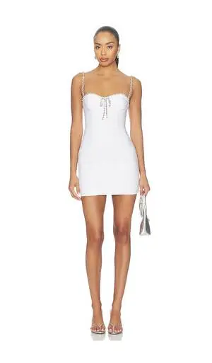 Majorelle Gini Mini Dress In . Also - White
