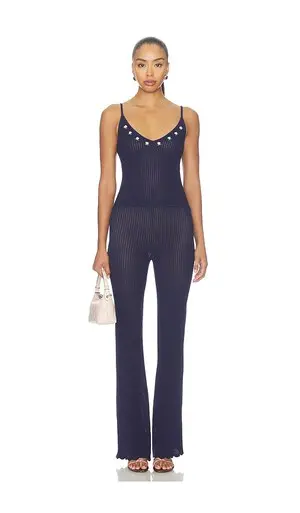 Majorelle Lucassia Textured Embroidered Tank