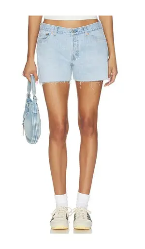 ALIGRACE 90s Low Waist Original Short In . Also - Blue