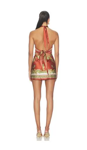 Retrofete Adelaide Silk Dress In . Also