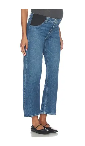 Paige Arellia Ankle Maternity Jeans In . Also - Blue