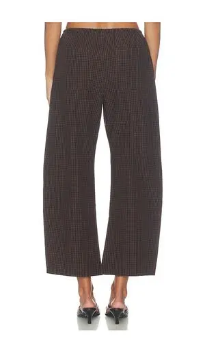 PISTOLA Theo Drawstring Poplin Pant In . Also