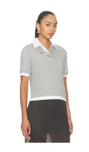 AYA MUSE Double Polo Tee In . Also