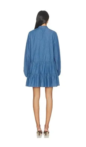 Bardot Antonia Chambray Mini Dress