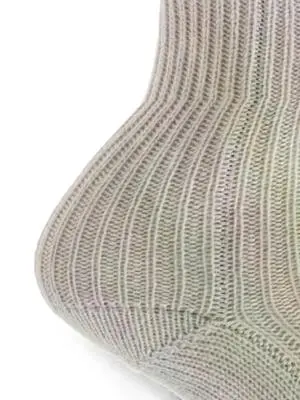 LISA YANG Ribbed Cashmere Socks