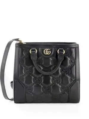 Gucci Gg Matelasse Leather Mini Satchel