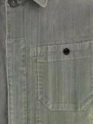 C.P. COMPANY Logo-detail Corduroy Shirt