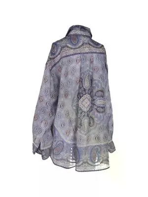 Zimmermann Vitali Paisley Print Shirt