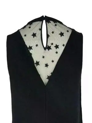 A.L.C. Harlow Star Mesh Blouse