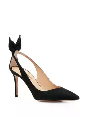 AQUAZZURA Bow Tie Pump 85