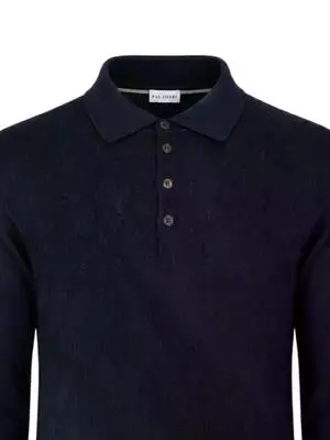 Pal Zileri Long-sleeve Wool Polo Shirt