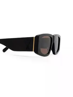 AMI Paris De Coeur Rectangle-frame Sunglasses