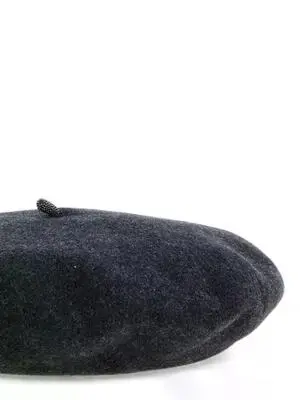 Brunello Cucinelli Basque Precious-detail Beret - Grey