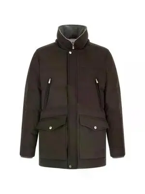 Brunello Cucinelli Quilted Hooded Parka