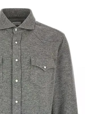 Brunello Cucinelli Western Shirt