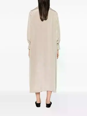 Max Mara Gambero Long-sleeve Midi Dress