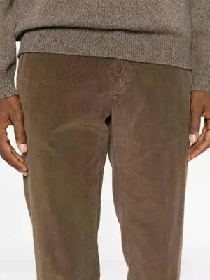 BRIGLIA 1949 Corduroy-effect Straight-leg Trousers