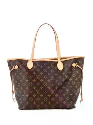 LOUIS VUITTON Neverfull Monogram Canvas Mm Tote Bag - Brown
