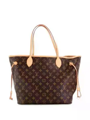 LOUIS VUITTON Monogram Canvas Tote Bag - Brown