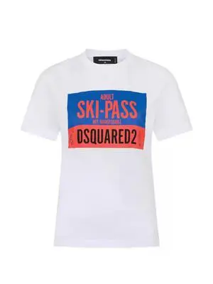 Dsquared2 Graphic-print T-shirt - White