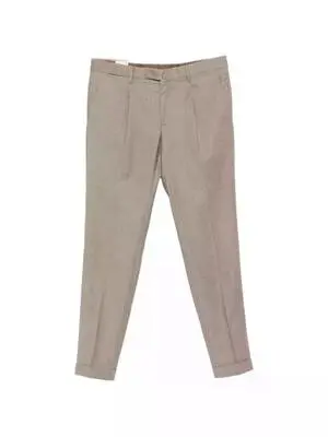 BRIGLIA 1949 Pleated Trousers - Neutrals