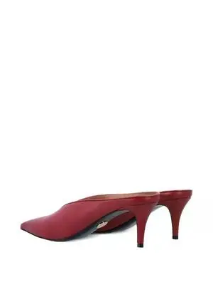 Stella McCartney Pointed-toe V-cut Mules