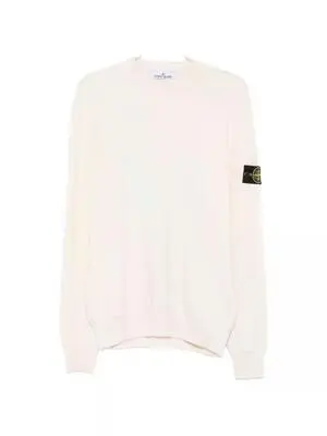 Stone Island Logo-patch Sweater - Neutrals