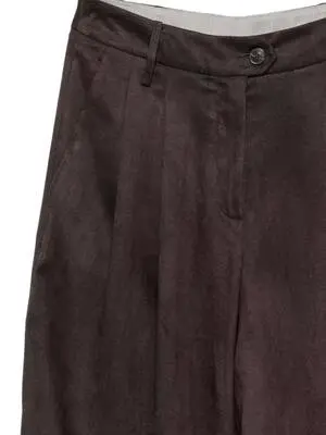 ALYSI Pleated Wide-leg Trousers
