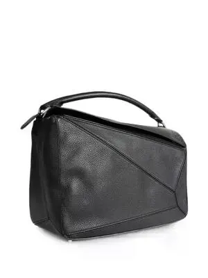 Loewe Large Puzzle Bag In Supple Grained Calfskin
