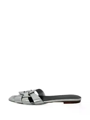 Saint Laurent Tribute Woven Slides