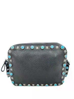 Valentino Garavani Rockstud Camera Bag - Black