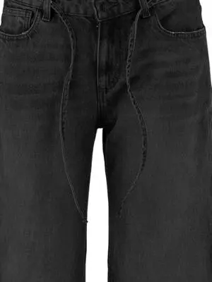 THE GARMENT Washed-effect Drawstring Jeans