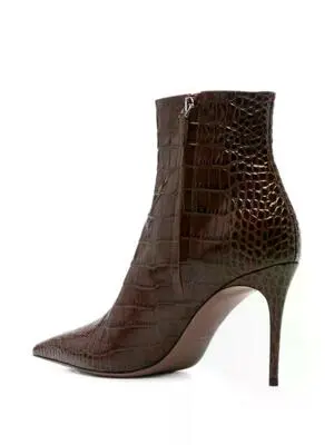 Paris Texas Vera Leather Ankle Boots