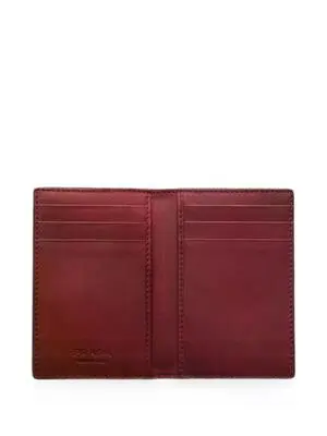 Prada Antiqued Leather Card Holder