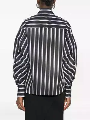 Attico Striped Long-sleeve Shirt