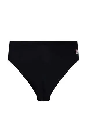 MC2 SAINT BARTH Logo-patch Swimming Trunks - Black