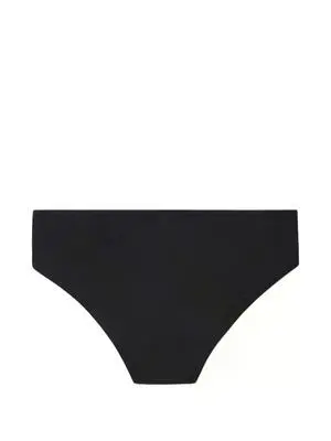 MC2 SAINT BARTH Logo Patch Swimming Trunks - Black
