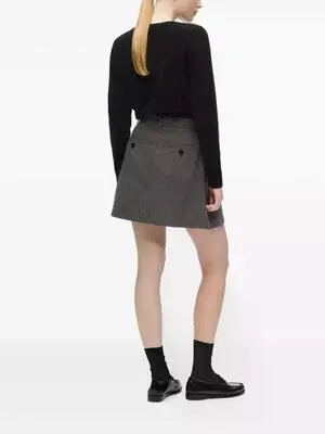 Karl Lagerfeld Pleated Mini Skort